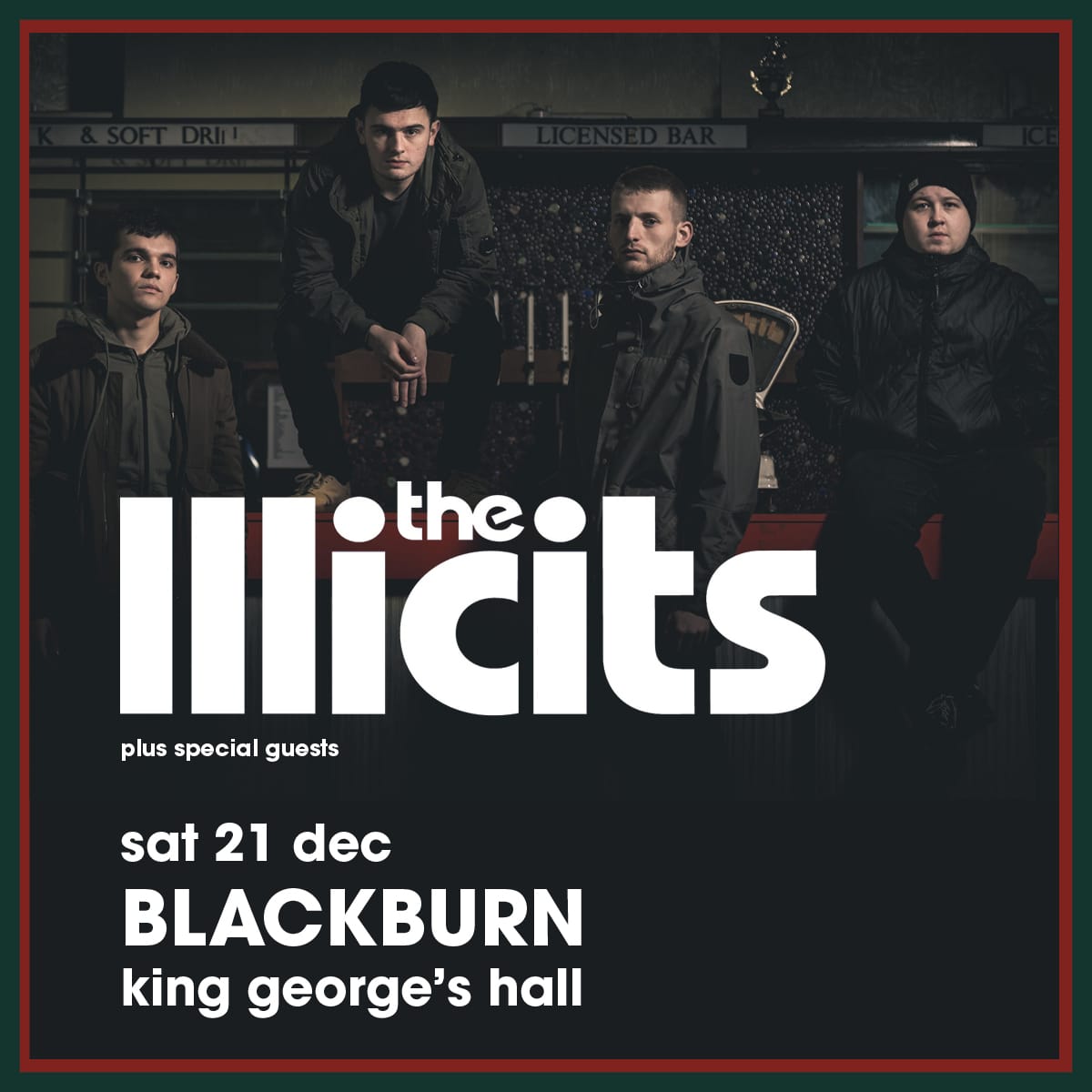 Blackburn Band "The Illicits" announce hometown gig