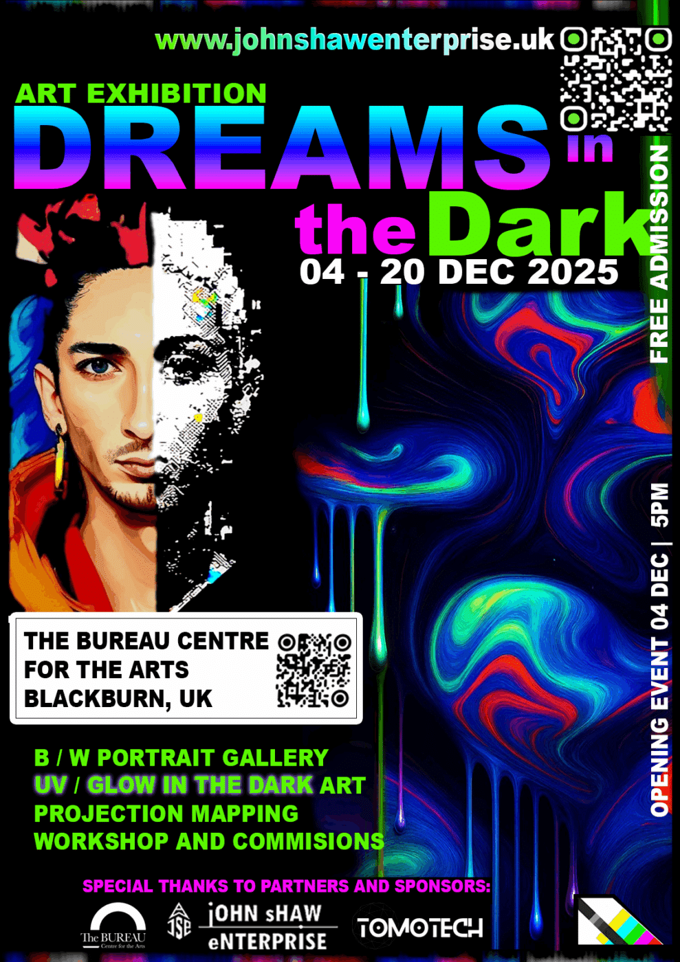 Exhibition Open Night – Photography & Projection Mapping by John Shaw ...